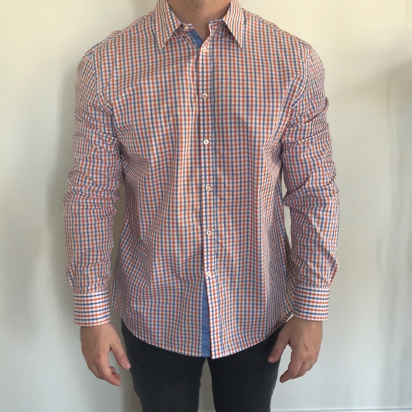H&M | Shirts | Hm Mens Plaid Dress Shirt | Poshmark